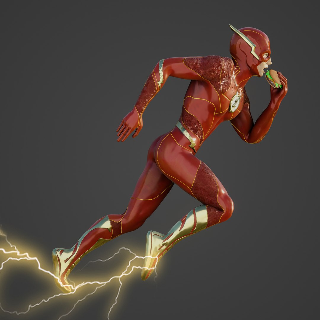Theflash 3D model - TurboSquid 2099193
