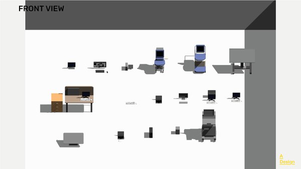 modelo 3d Computers - Revit family model - TurboSquid 2005715