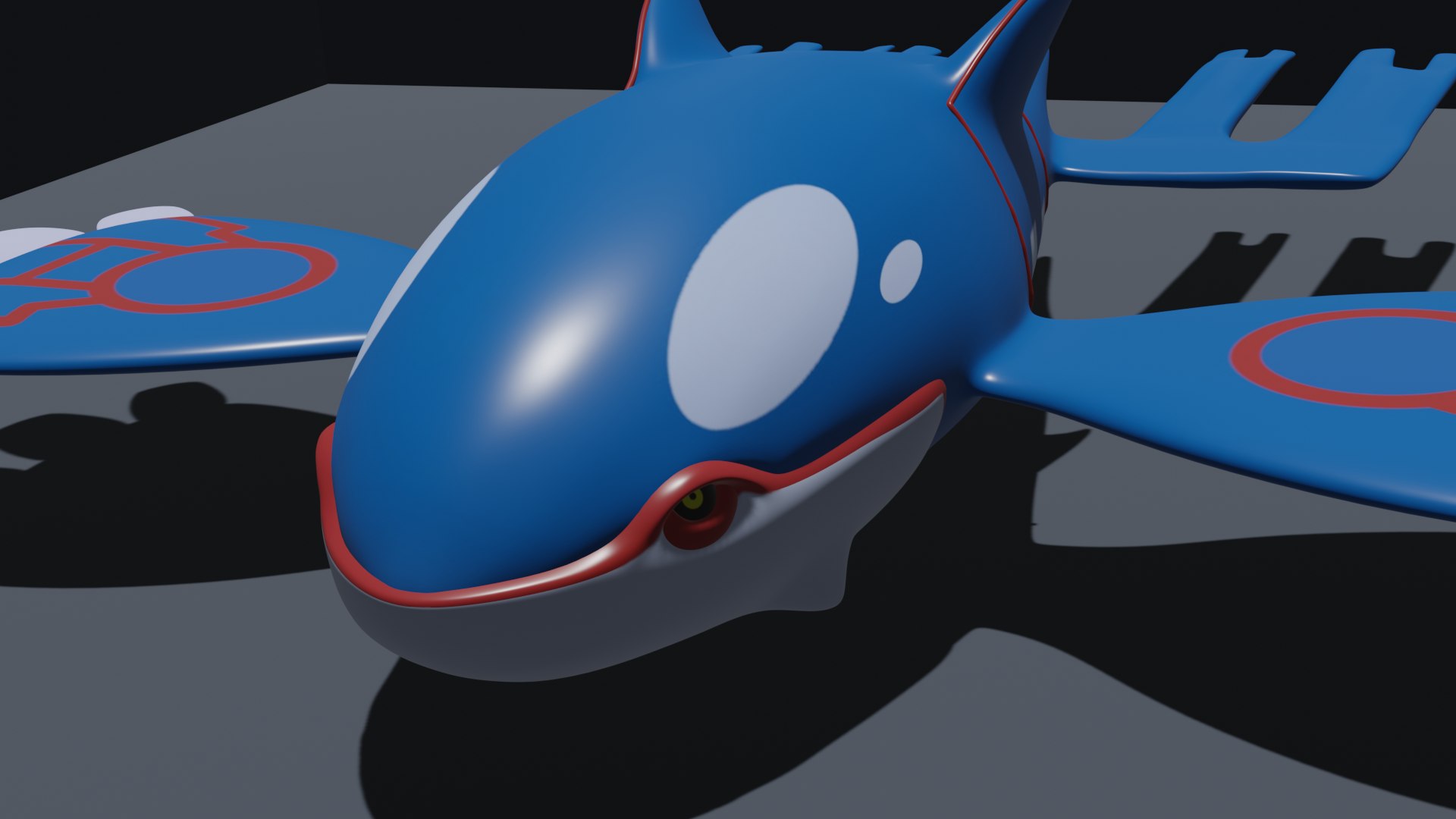 3D Modelo 3D Kyogre Pokemon - TurboSquid 1974802