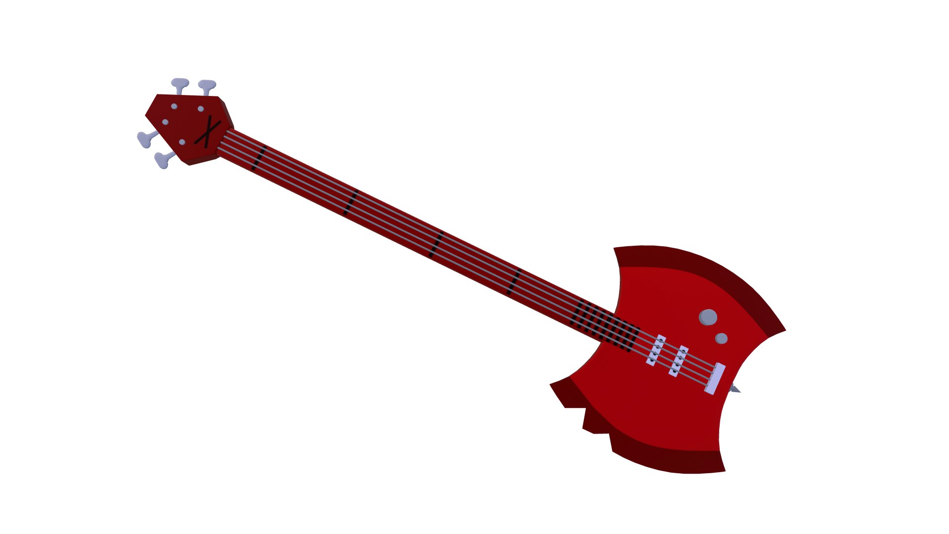 Ax Bass 3D Model - TurboSquid 1278069