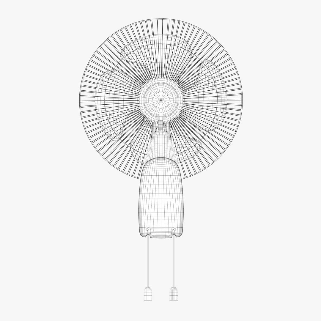 3D Wall Fan - TurboSquid 2174412