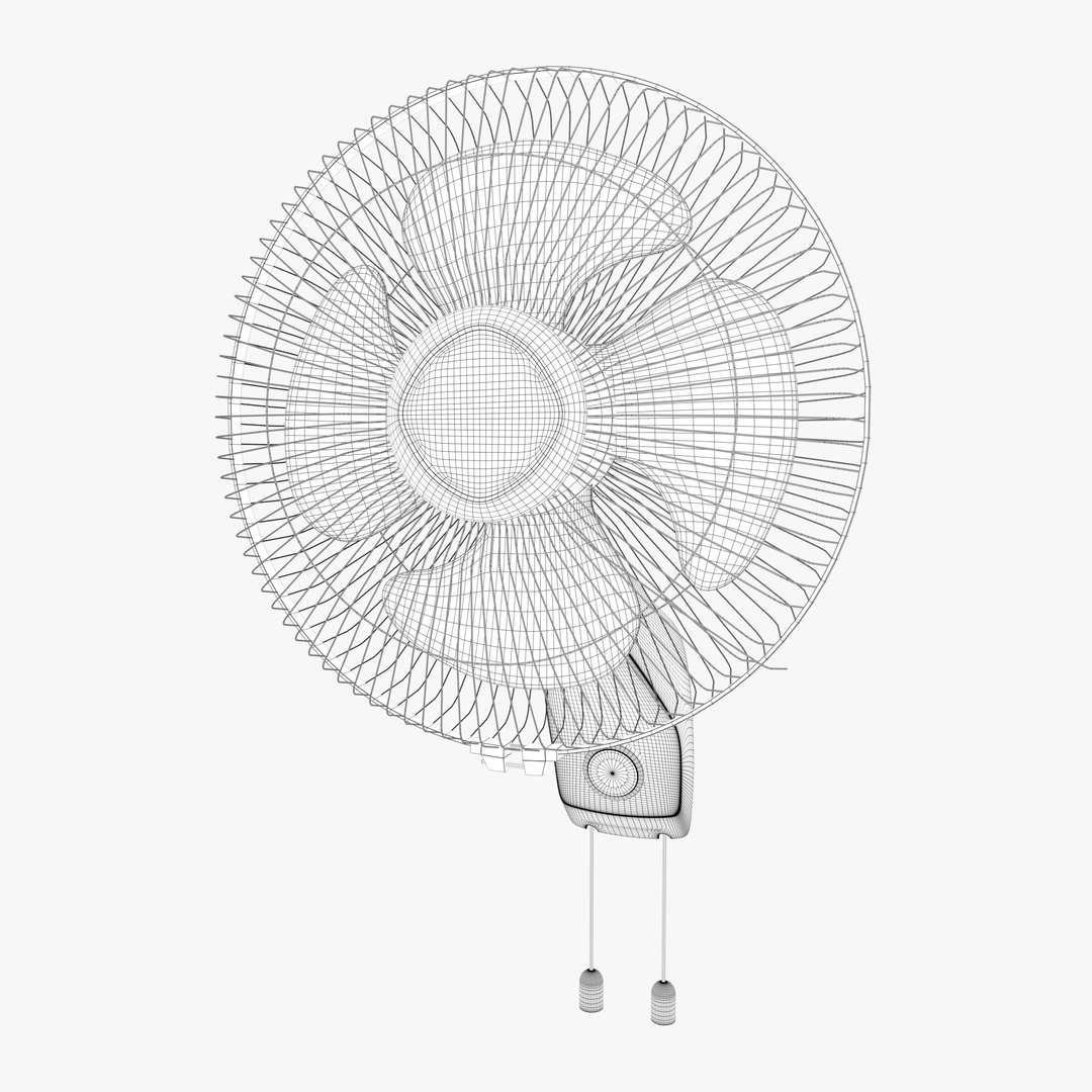 3D Wall Fan - TurboSquid 2174412