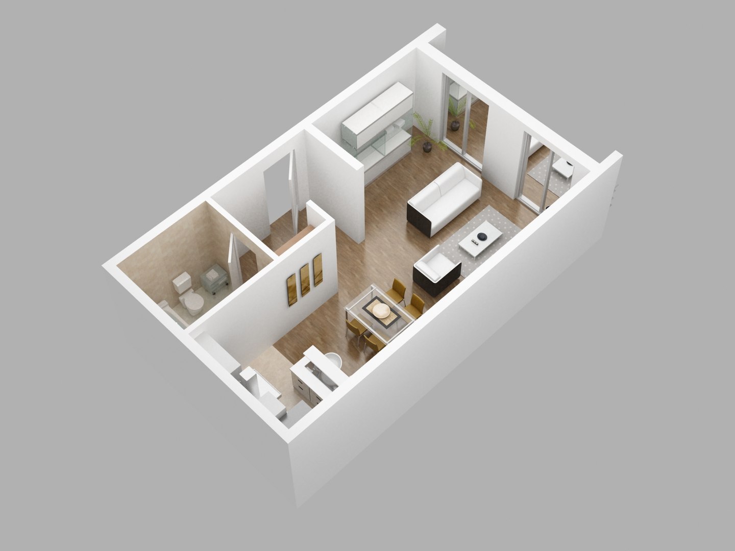 Flat 3D - TurboSquid 1391755