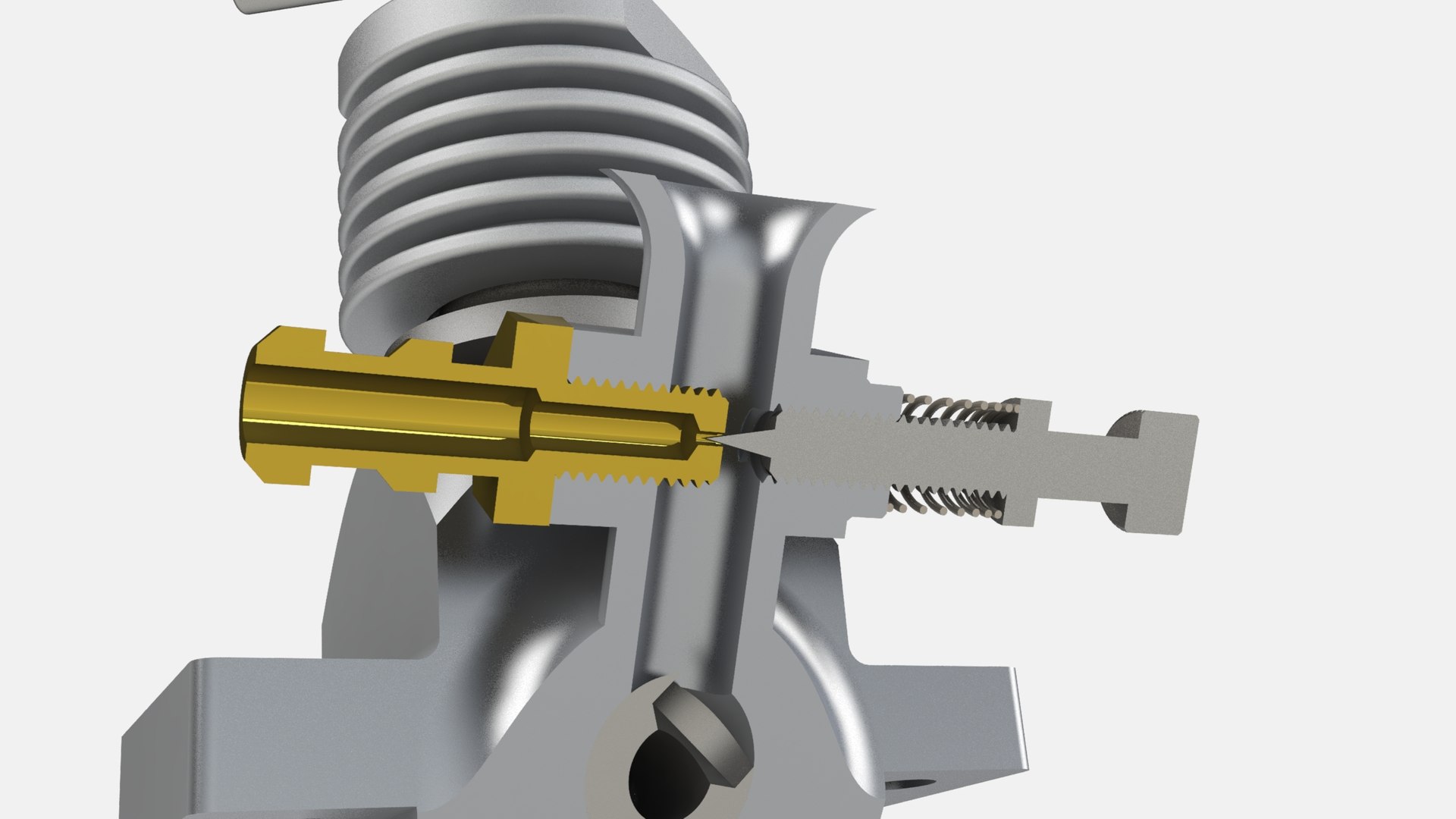 3D Gordon Nano RC Engine High Detail SolidWorks 3D Model - TurboSquid ...