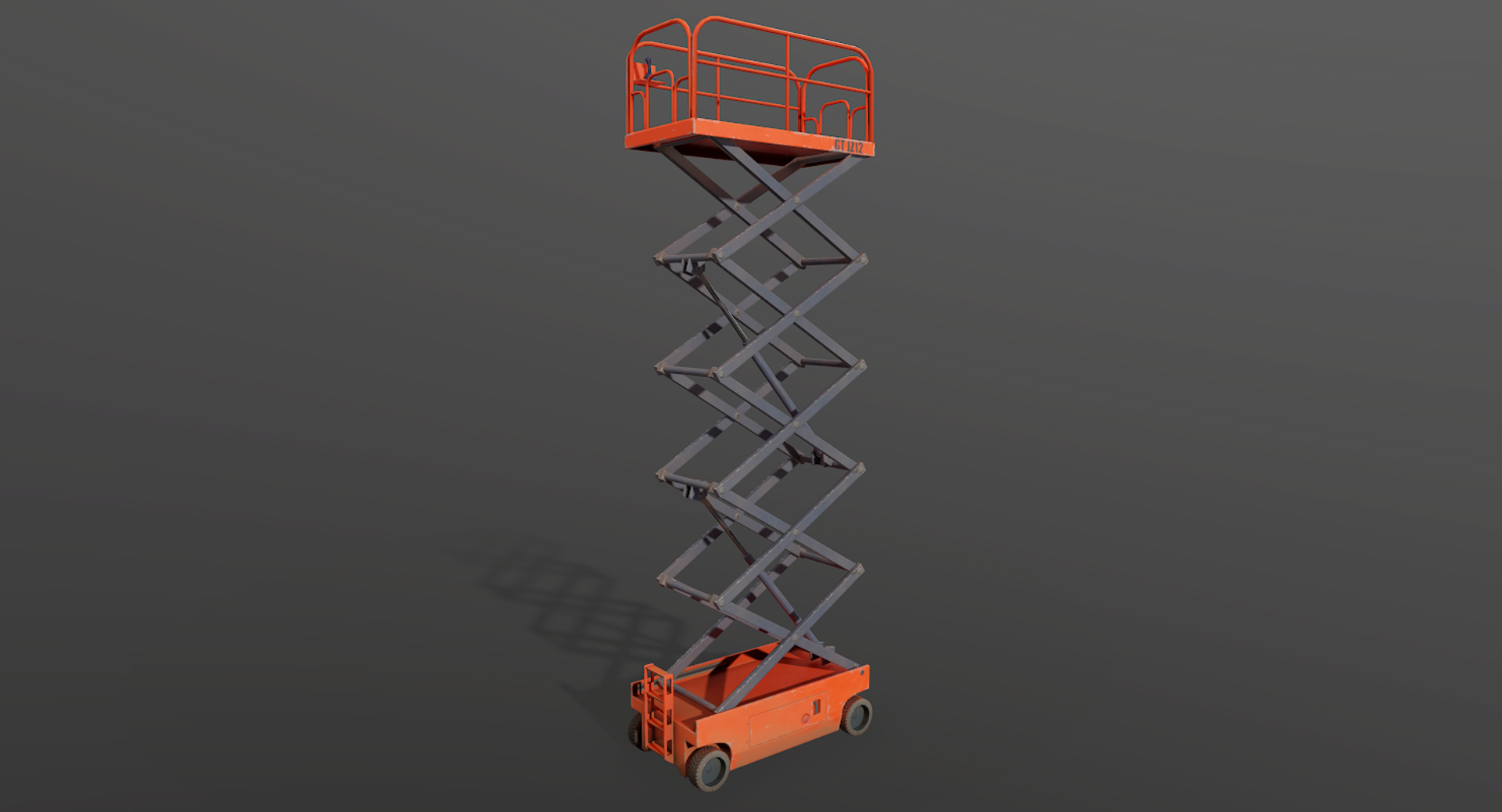 Scissor Lift 3D Model - TurboSquid 1303149