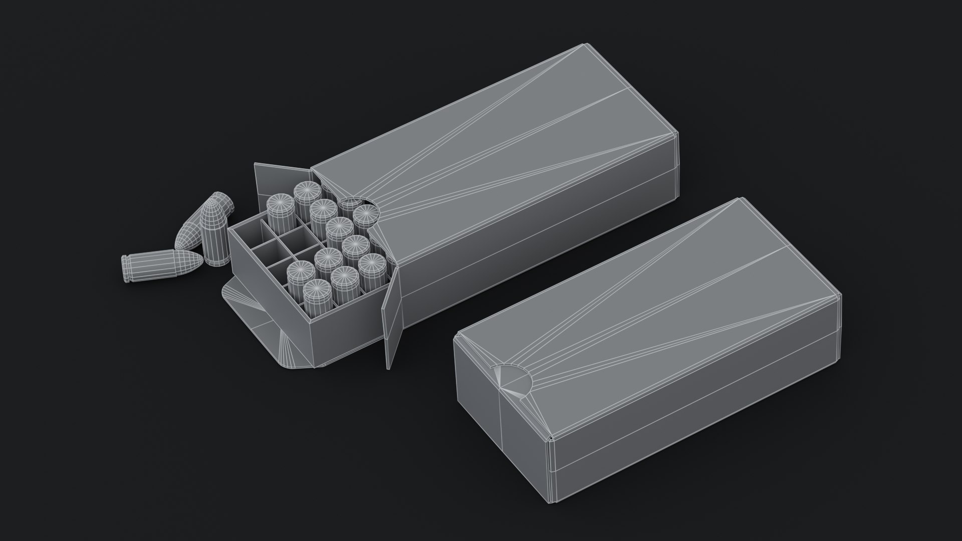 Ammo Pack 9mm 3D model - TurboSquid 2077517