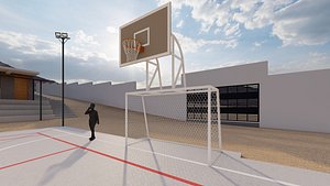 SketchUp Basketball-Court Models | TurboSquid