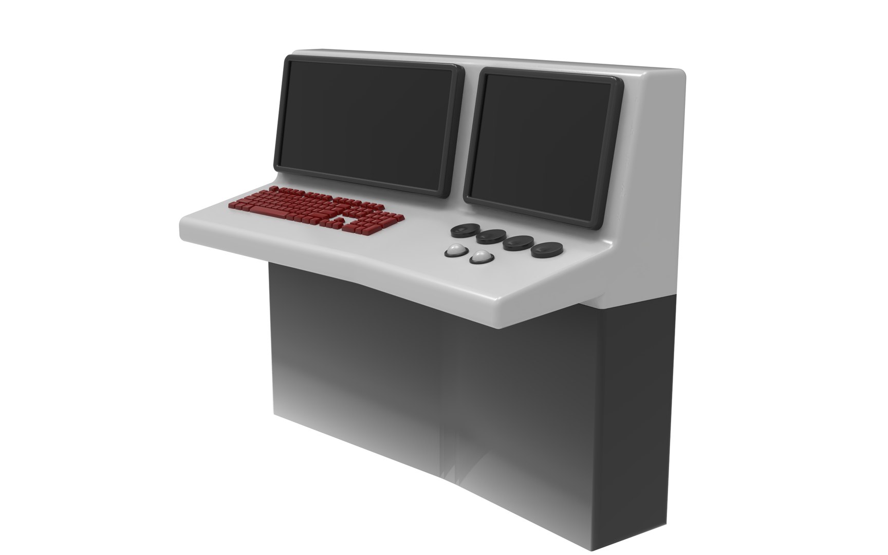 3D EDP Monitor Computer Model - TurboSquid 2172653