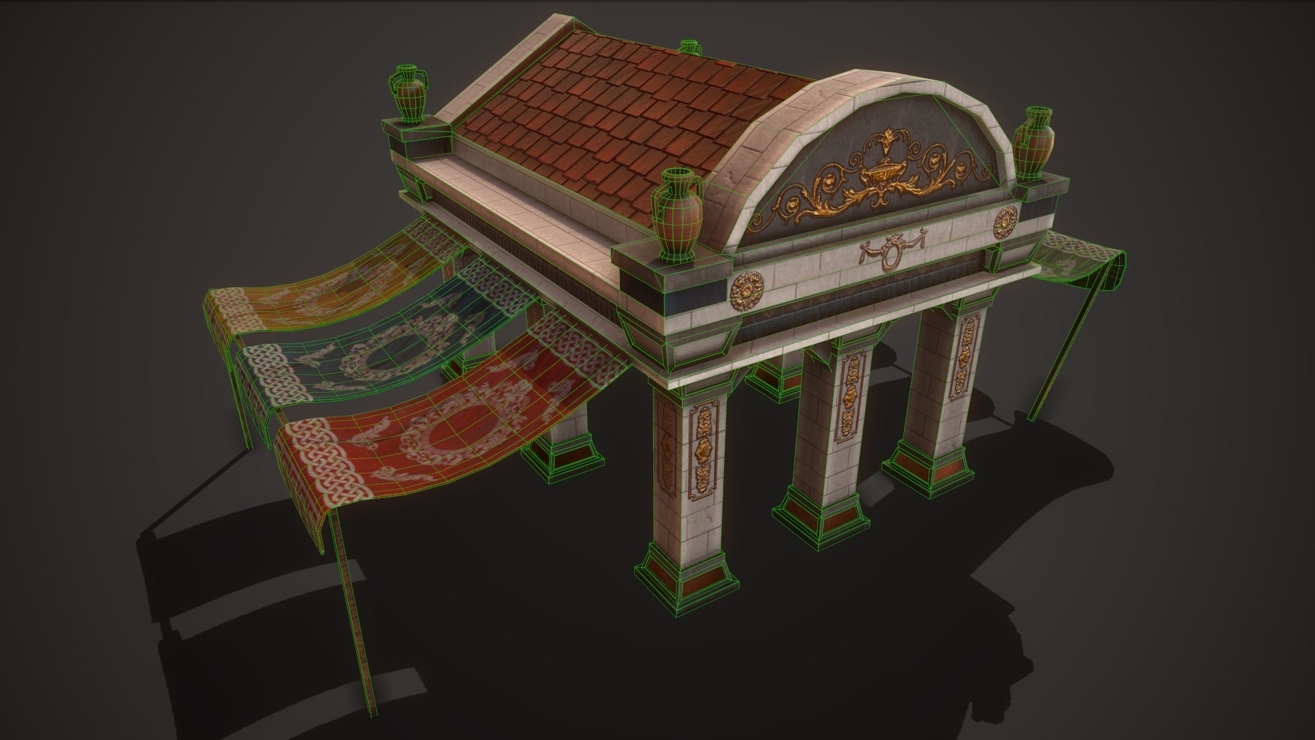 3D Model Ancient Market - TurboSquid 1650343