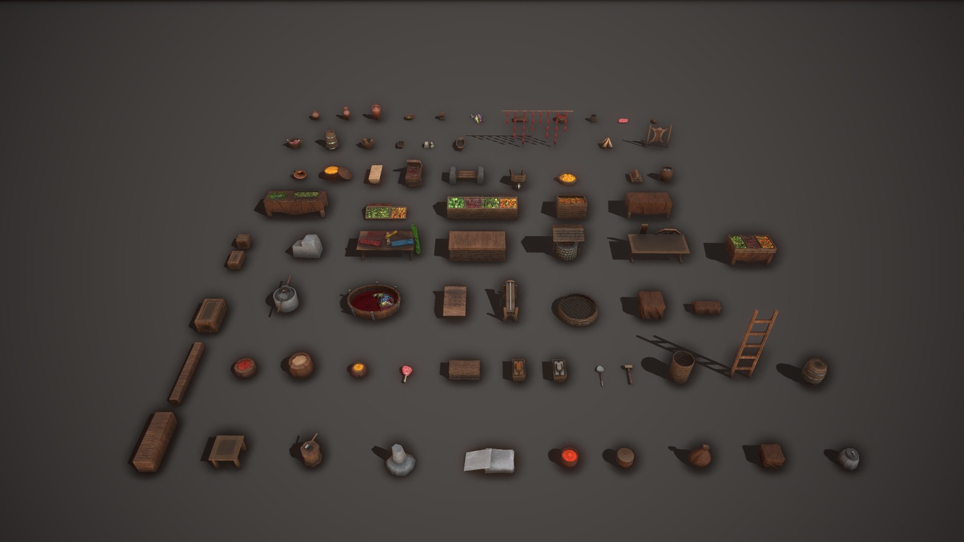 3D Model Ancient Market - TurboSquid 1650343