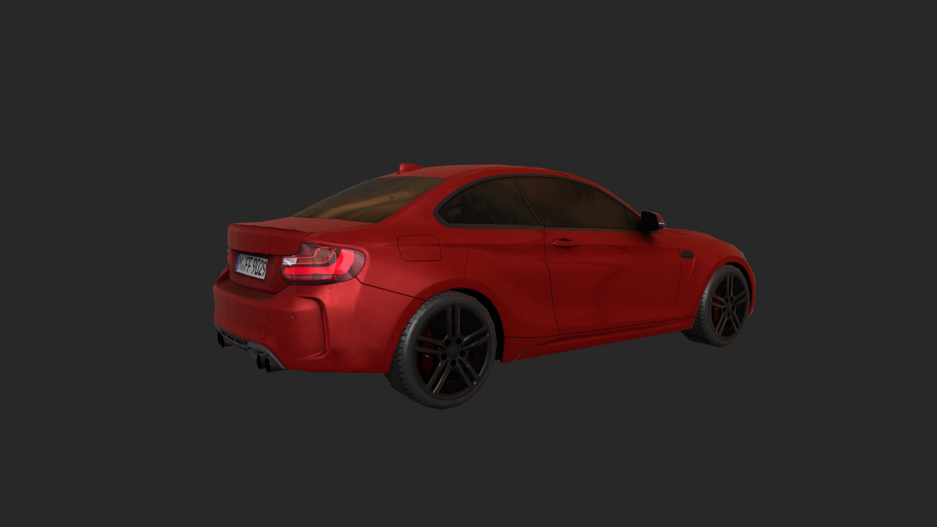 3D car pbr - TurboSquid 1264775