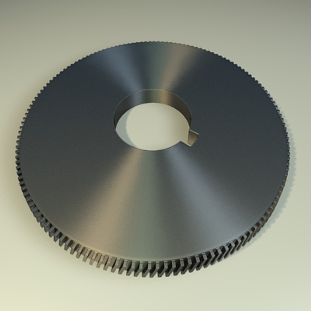 3d gear wheel