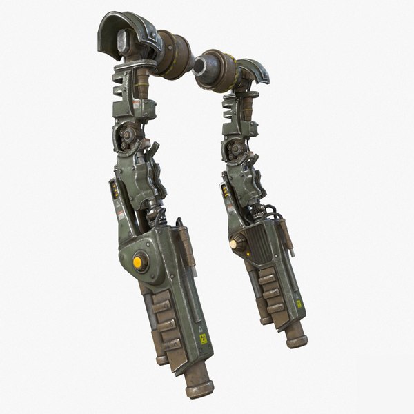 3D mech kitbash parts - model - TurboSquid 1641293