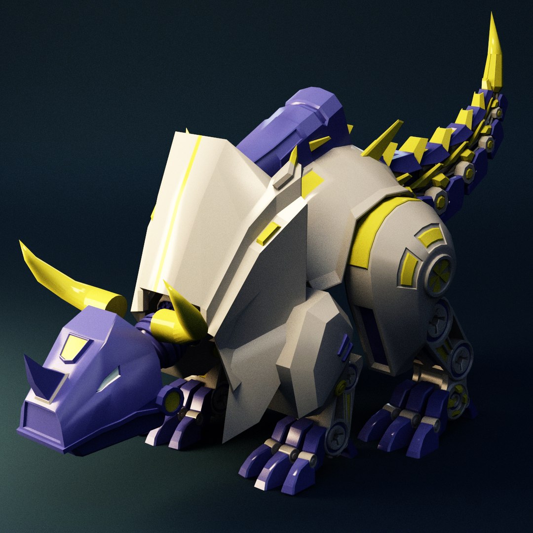 Dinosaur Machine 3D Model - TurboSquid 1396187
