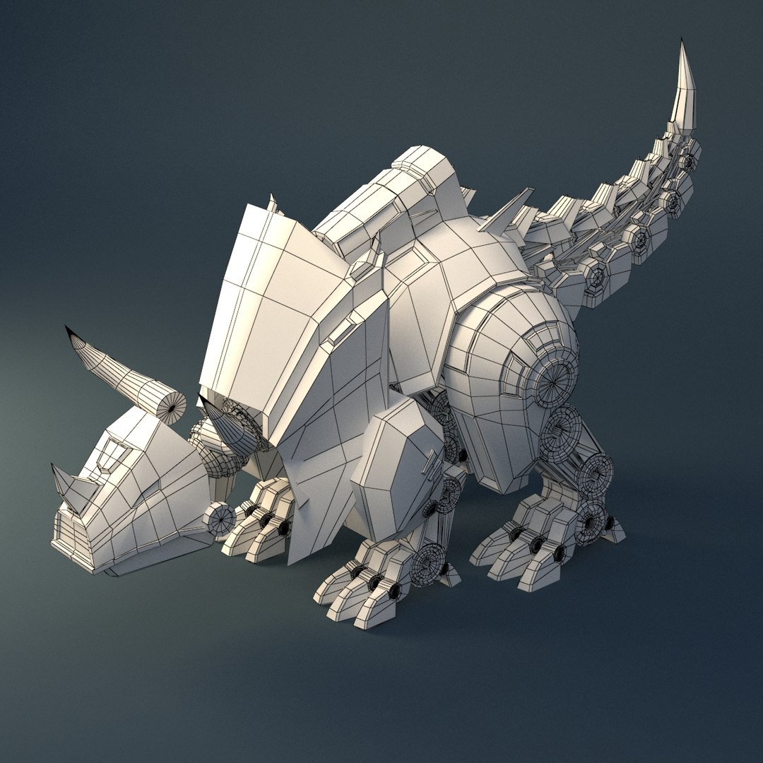 Dinosaur Machine 3D Model - TurboSquid 1396187