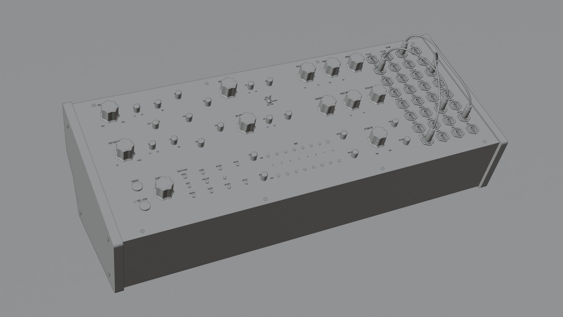 Moog Labyrinth Parallel Generative Analog Synthesizer With Blender File 3D Model - TurboSquid ...
