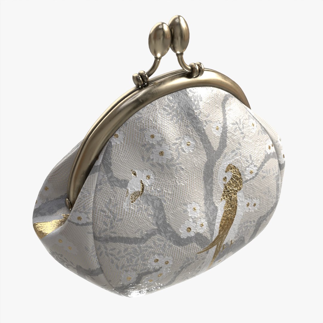 3D Female Coin Purse 02 Light - TurboSquid 2043344
