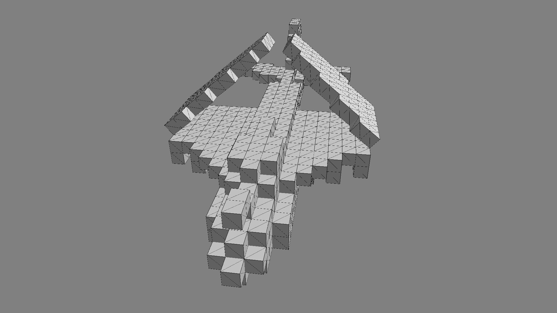 A6 Intruder - pixelated 3D model - TurboSquid 1916348