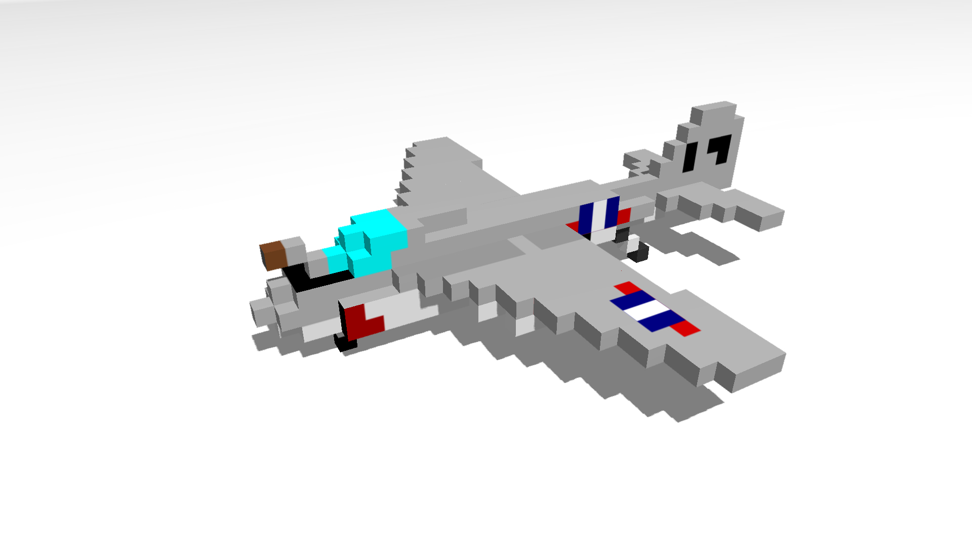 A6 Intruder - pixelated 3D model - TurboSquid 1916348