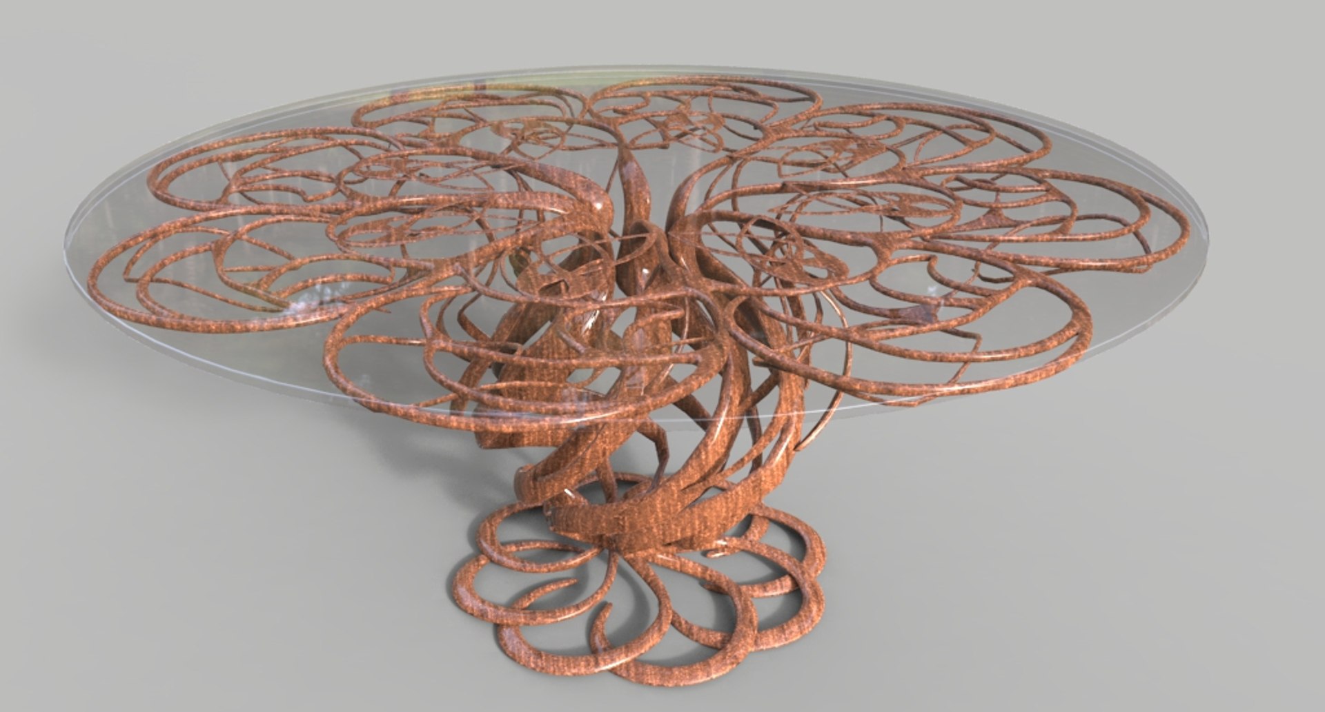 3d Model Bionic Table