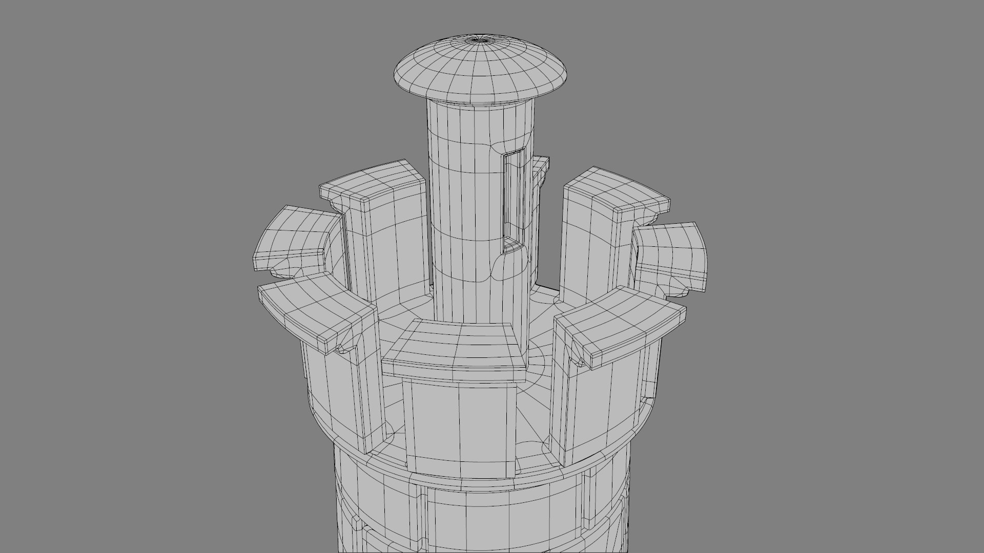 Tower chess 3D - TurboSquid 1531265