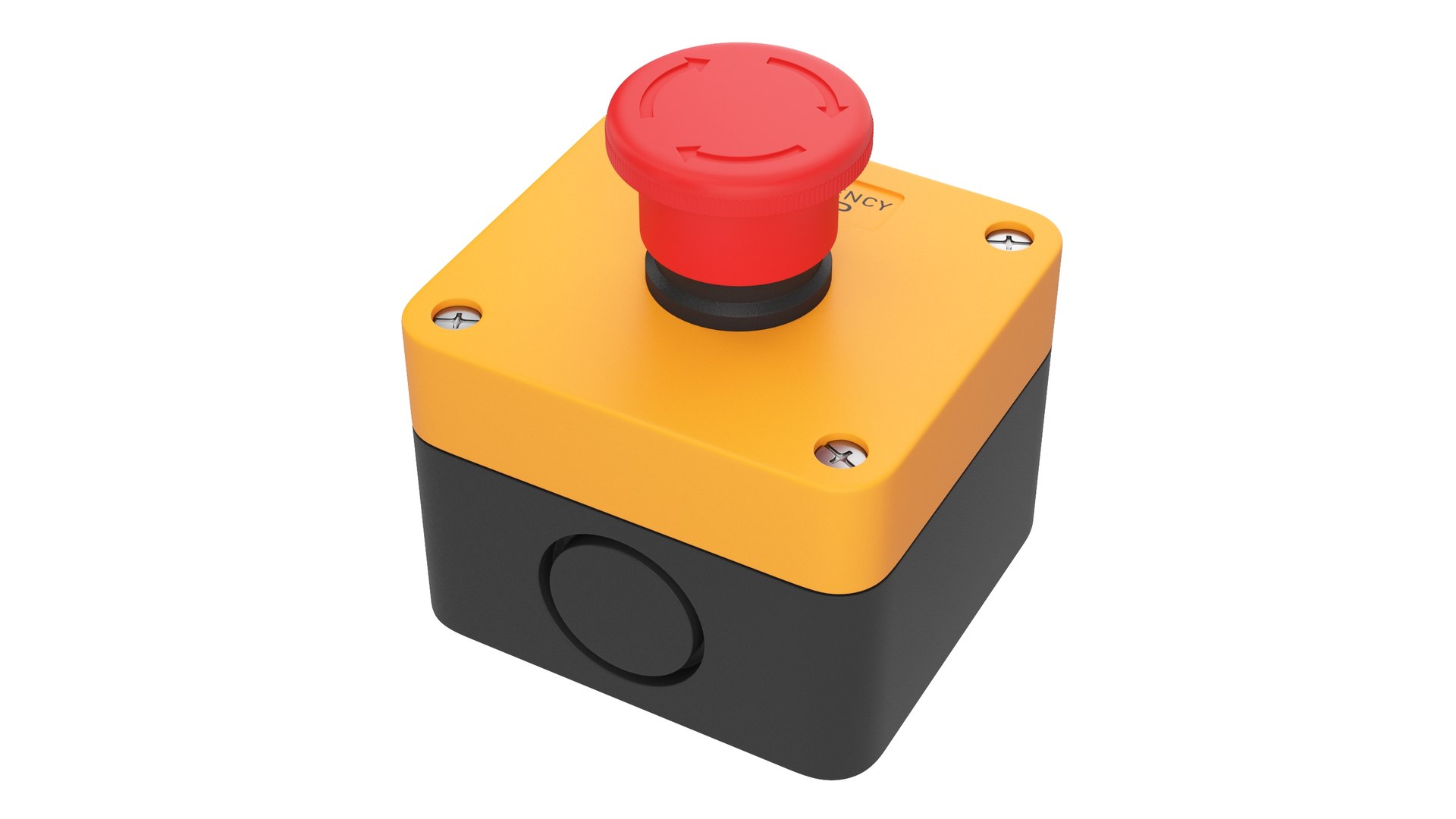 Emergency Button Model - TurboSquid 1968430