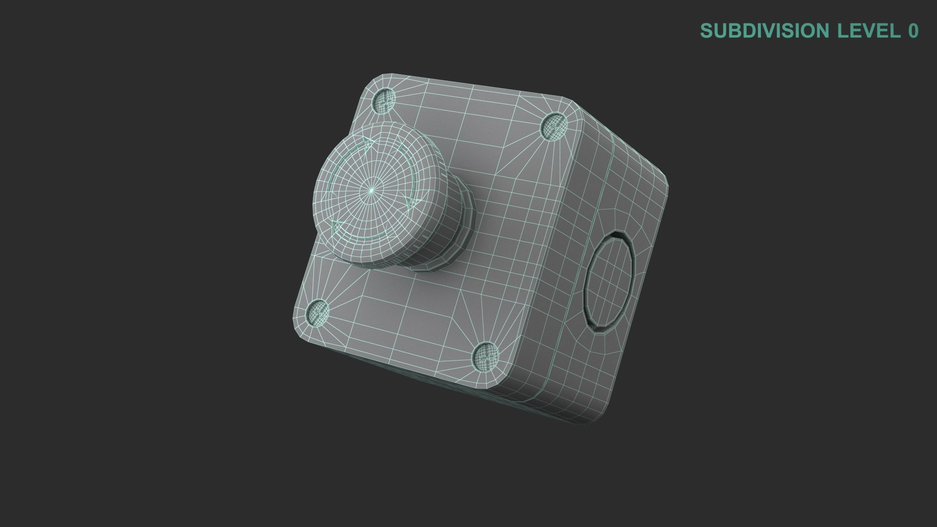 Emergency Button model - TurboSquid 1968430