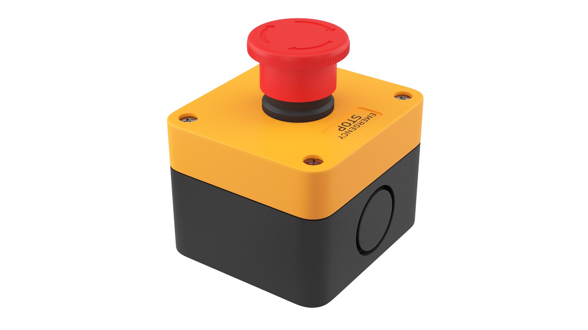 Emergency Button Model - TurboSquid 1968430