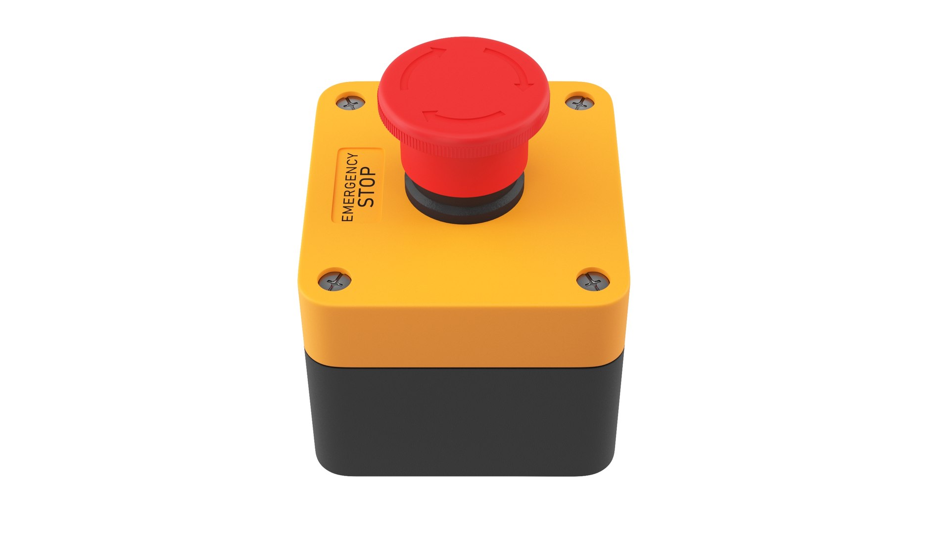 Emergency Button Model - TurboSquid 1968430