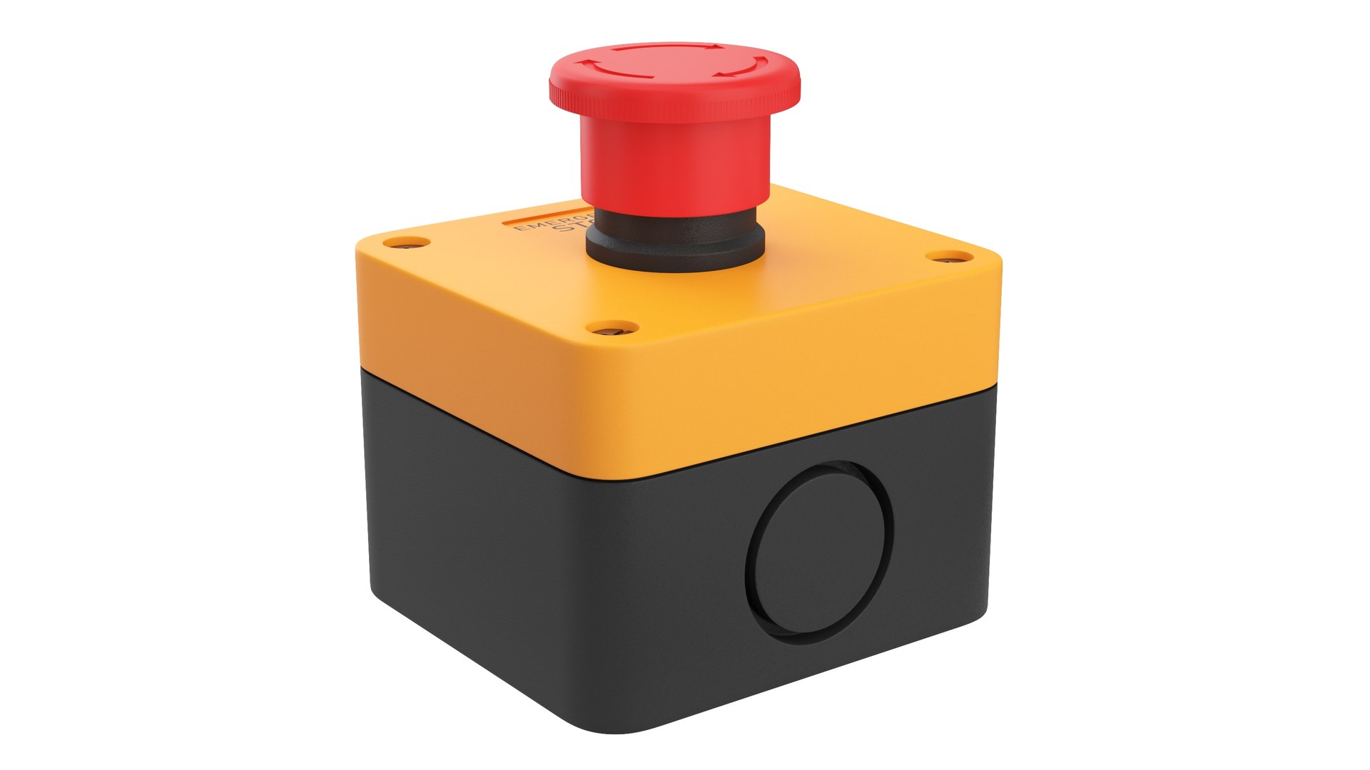 Emergency Button Model - TurboSquid 1968430