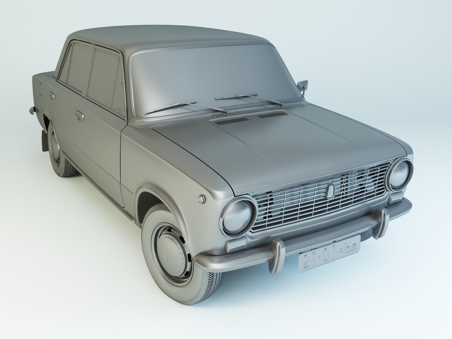 Vaz-2101 zhiguli 1970 3D model - TurboSquid 1561057
