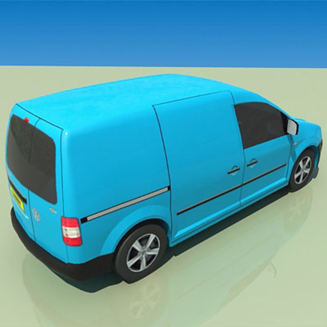 3d Model Low-poly Caddy Sdi