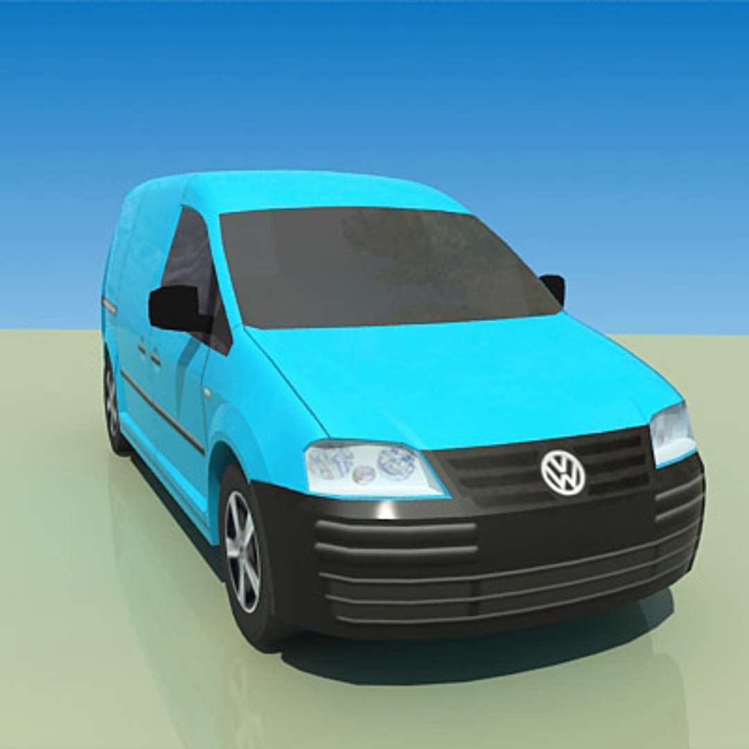 3d Model Low-poly Caddy Sdi