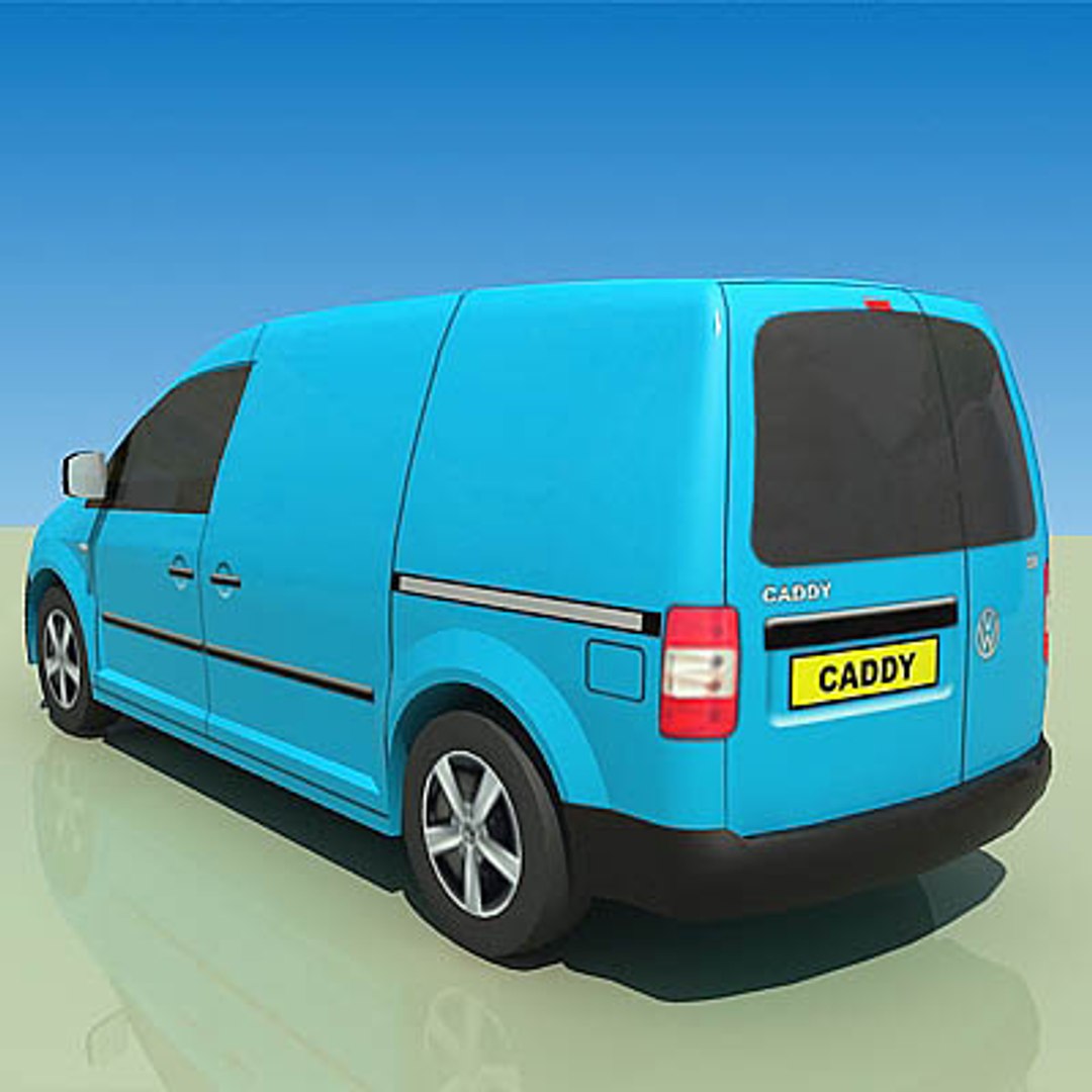 3d Model Low-poly Caddy Sdi