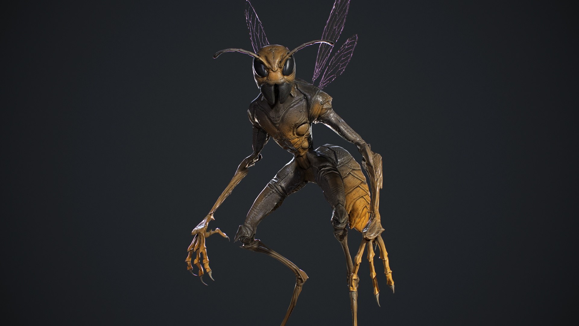 Insect Creature 3D Model - TurboSquid 1950066