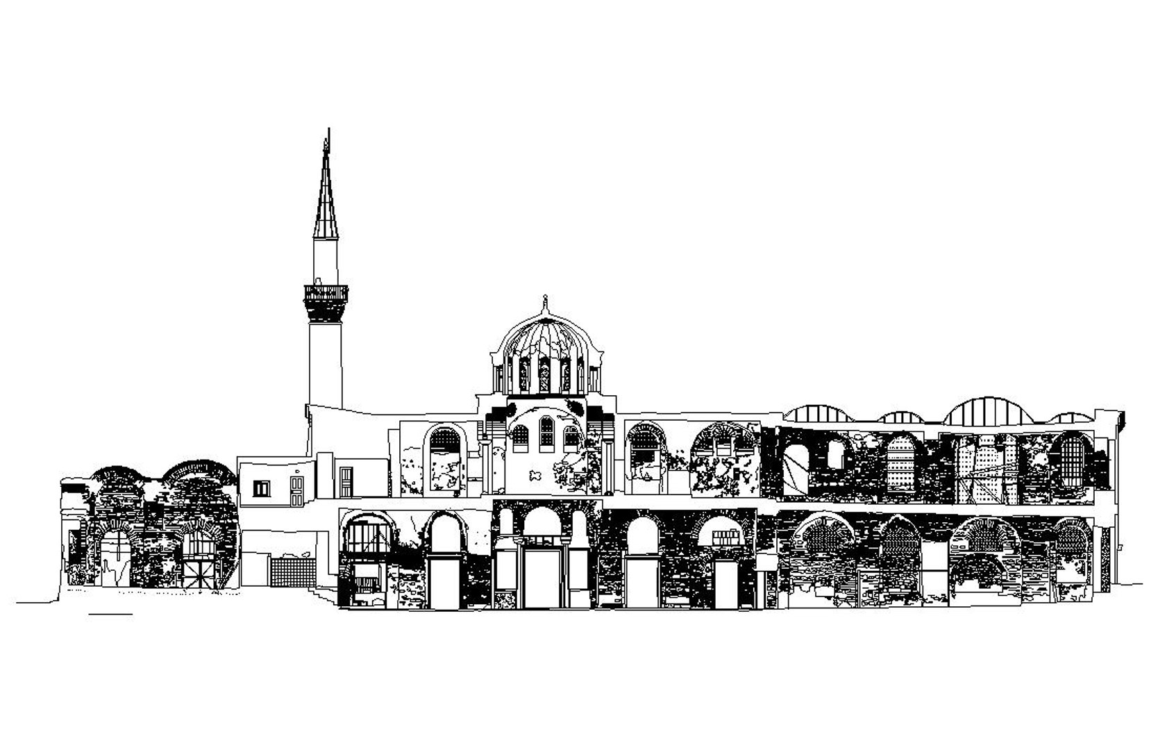 3D Molla Zeyrek Mosque - Pantocrator Monastery Church - TurboSquid 1784511