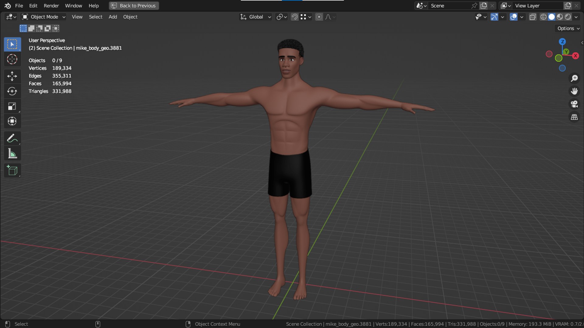 3D Jacob stylised male character with muscular body model - TurboSquid ...