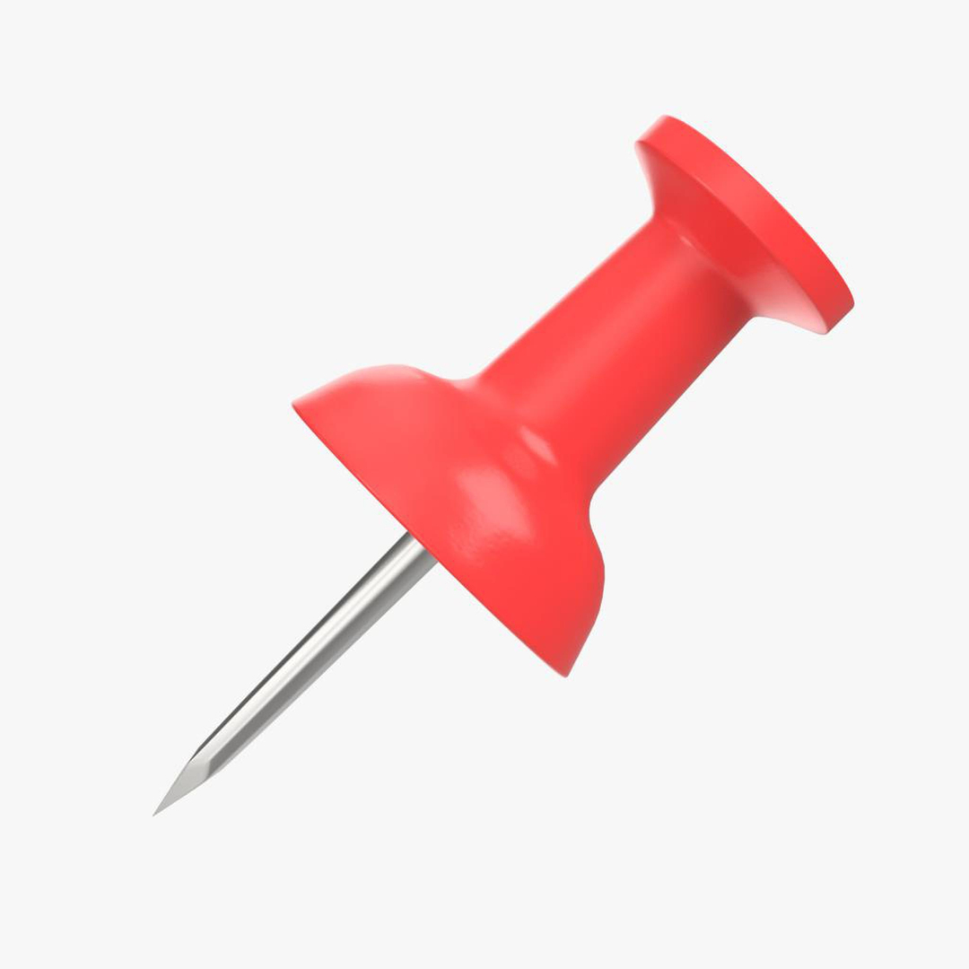 Push pin 3D - TurboSquid 1467018