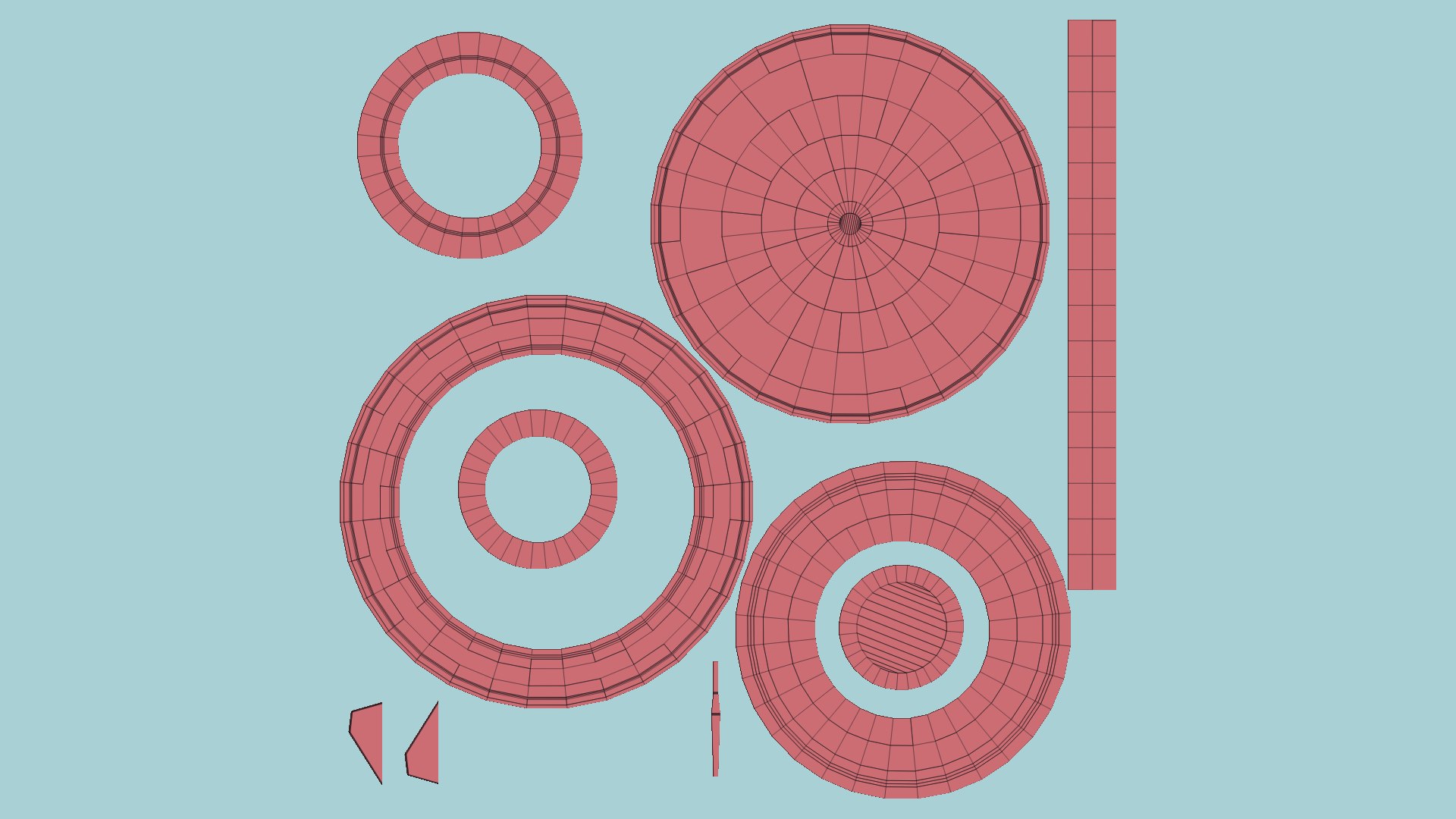 Alien Spaceship UFO A04 Purple Blue - Sci Fi Spacecraft Design 3D ...