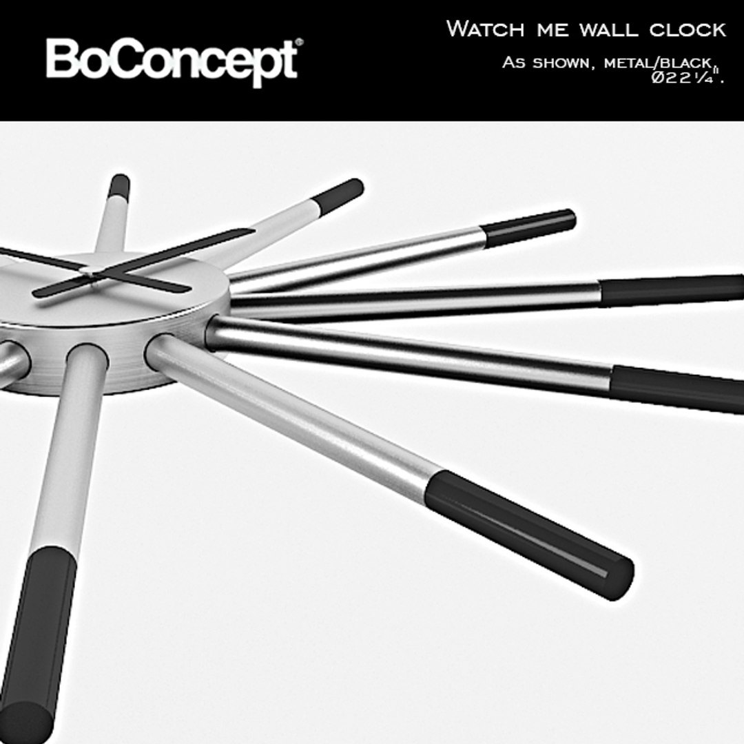 3d Model Boconcept Watch Wall Clock