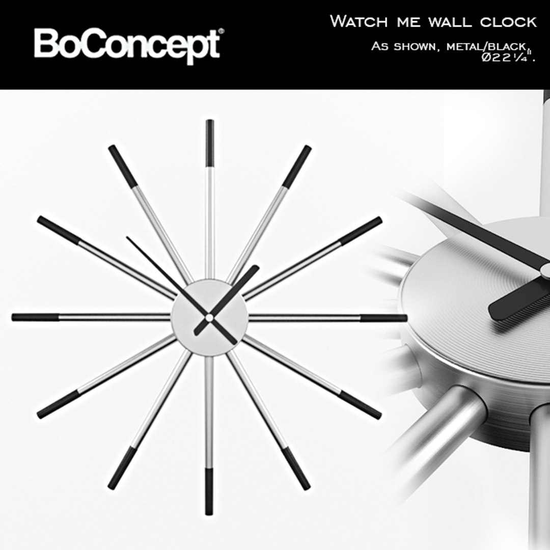 3d Model Boconcept Watch Wall Clock