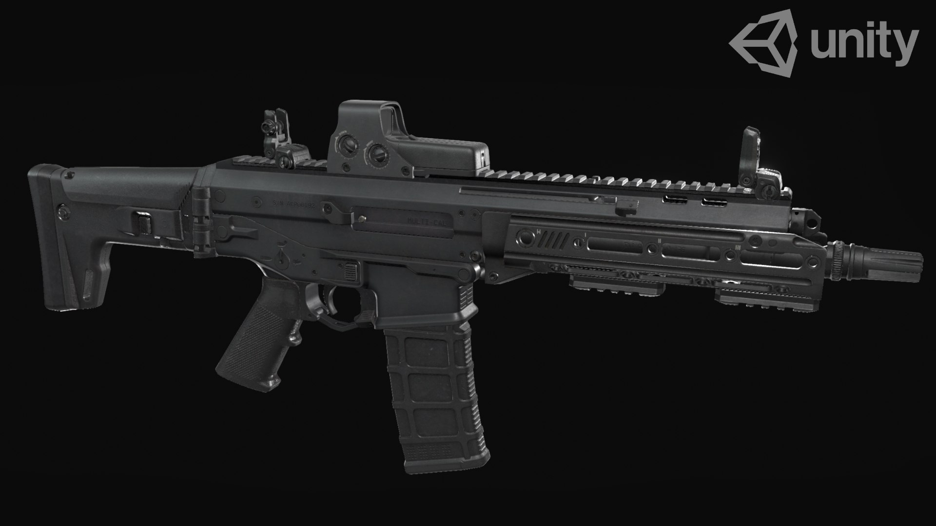 3D Remington ACR Low Poly - TurboSquid 2174734