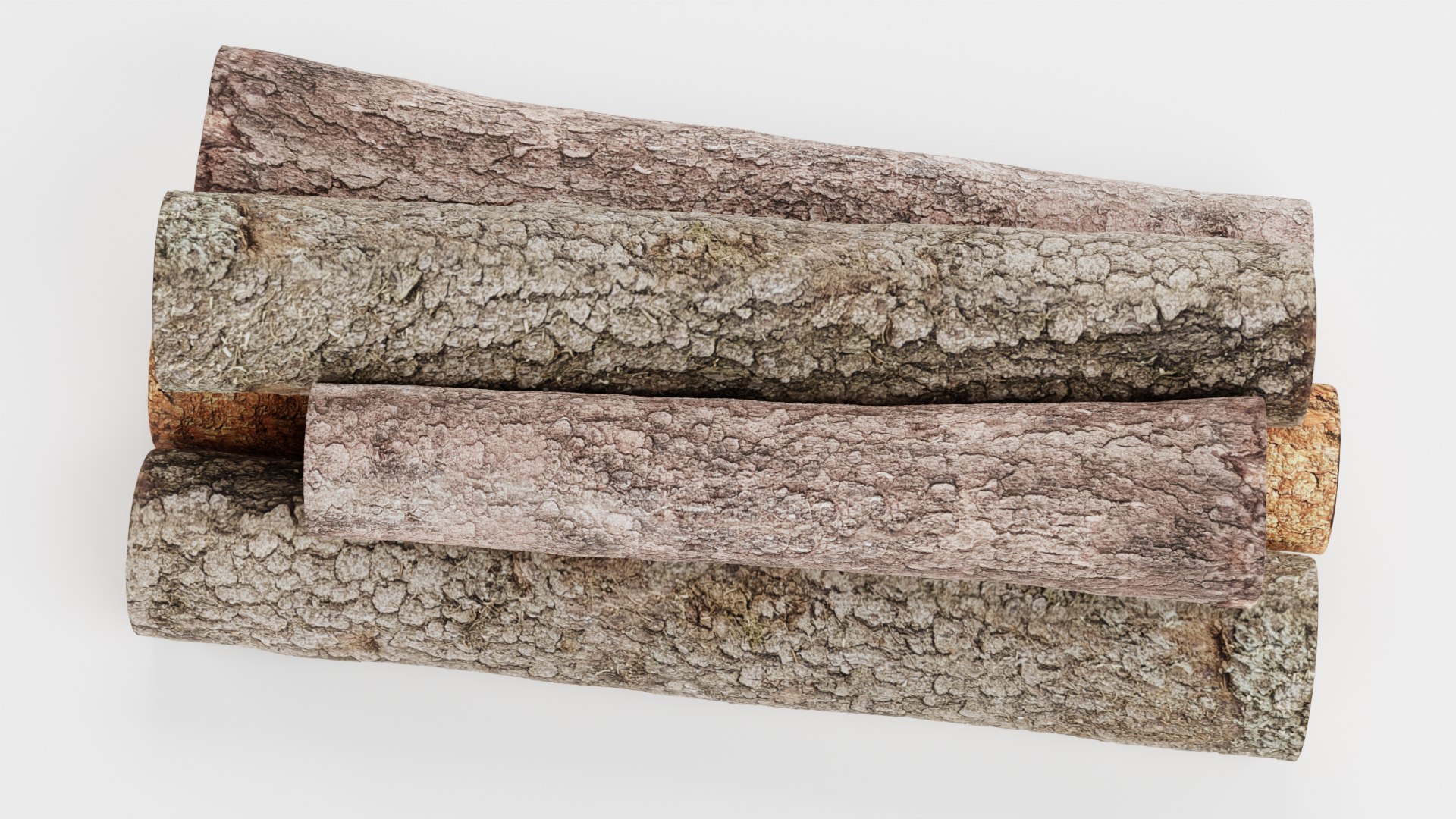 3D Model Tree Logs Set - TurboSquid 2173325