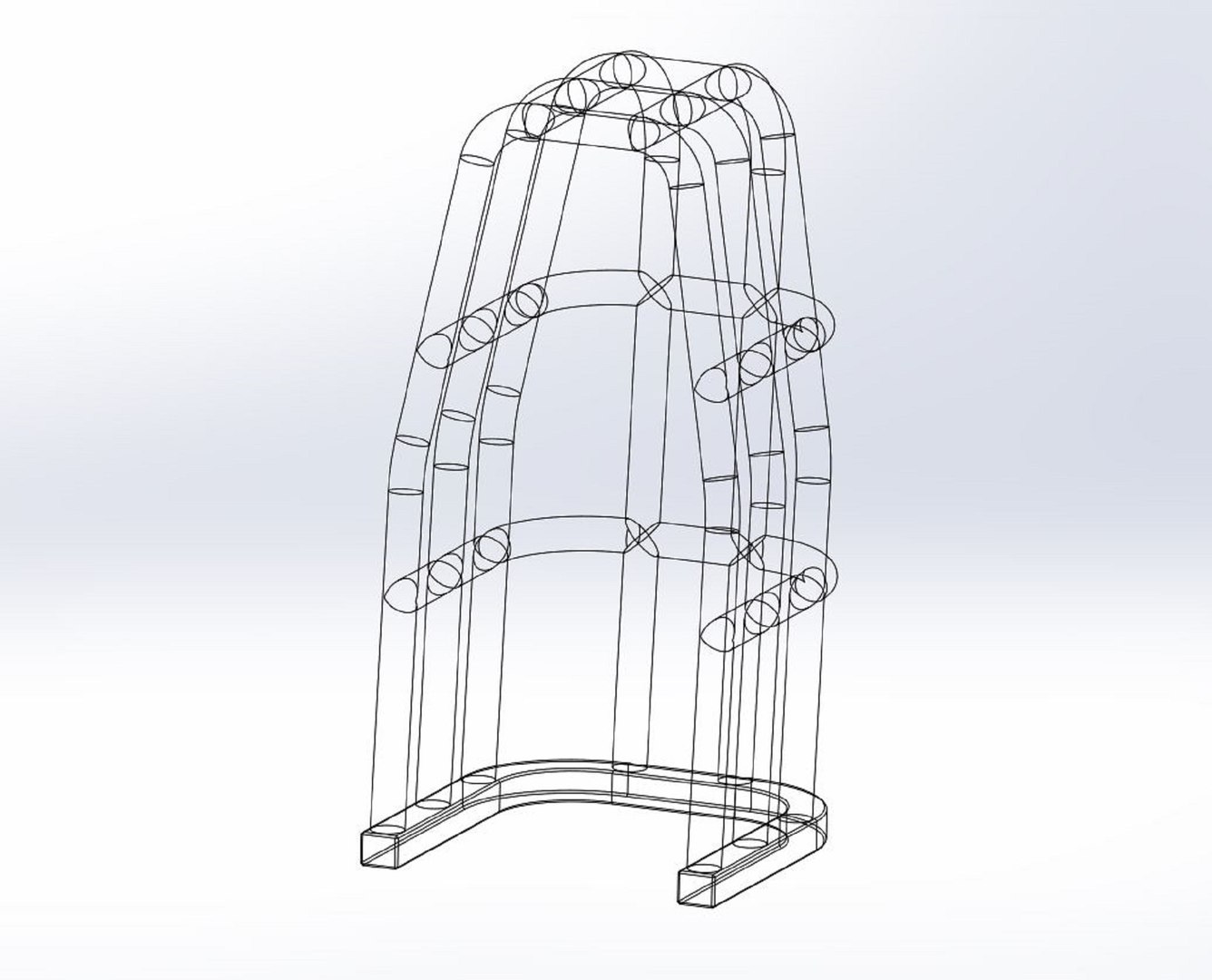 Roll Cage Of Pulling Tractor Version 2 Scale 1 To 25 3D - TurboSquid ...
