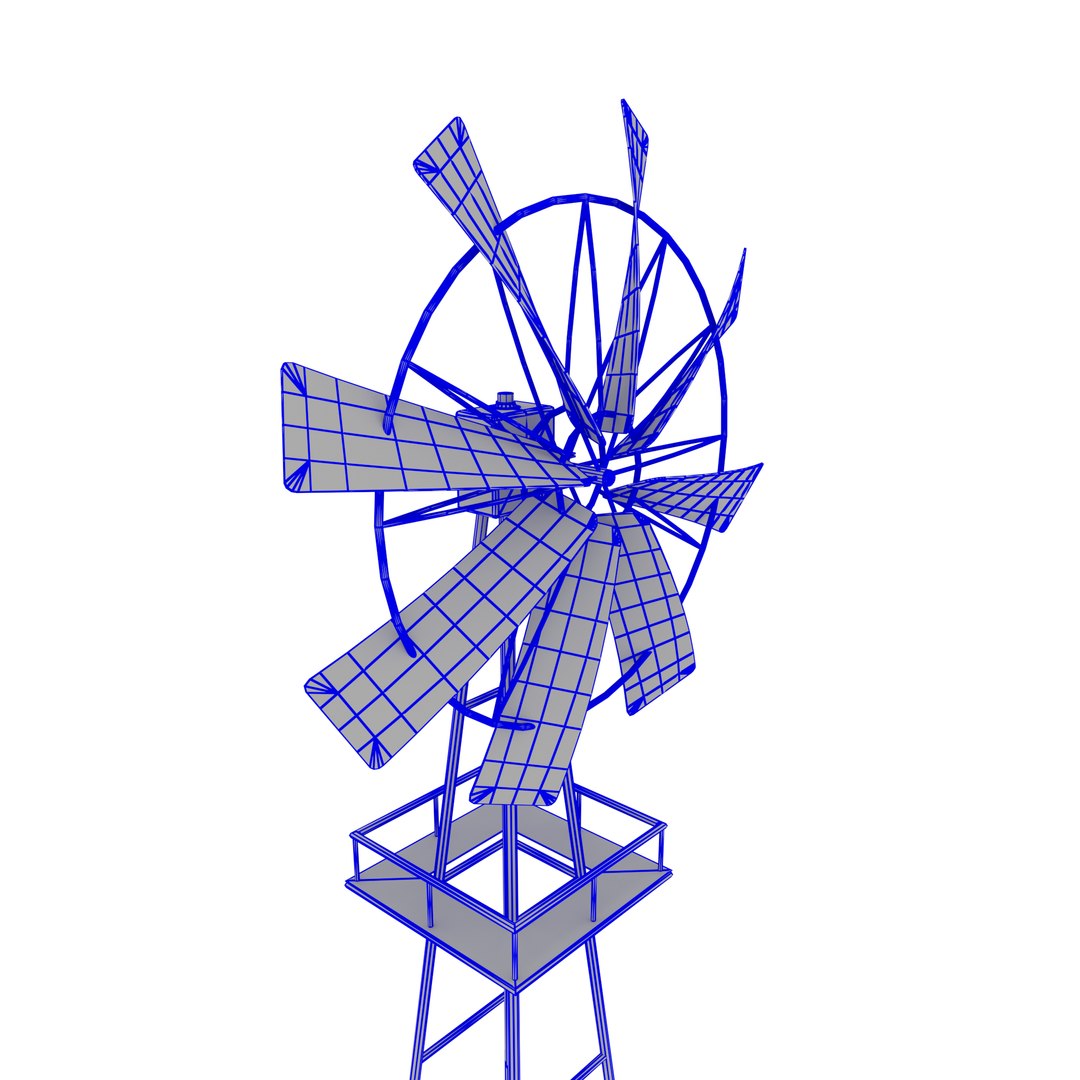 Wind Mill 3D Model - TurboSquid 1723191