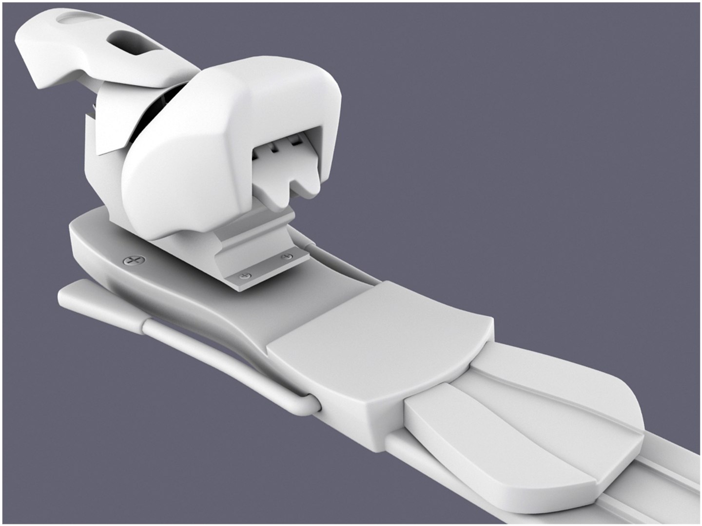 Ski Binding Mechanism 3d Model