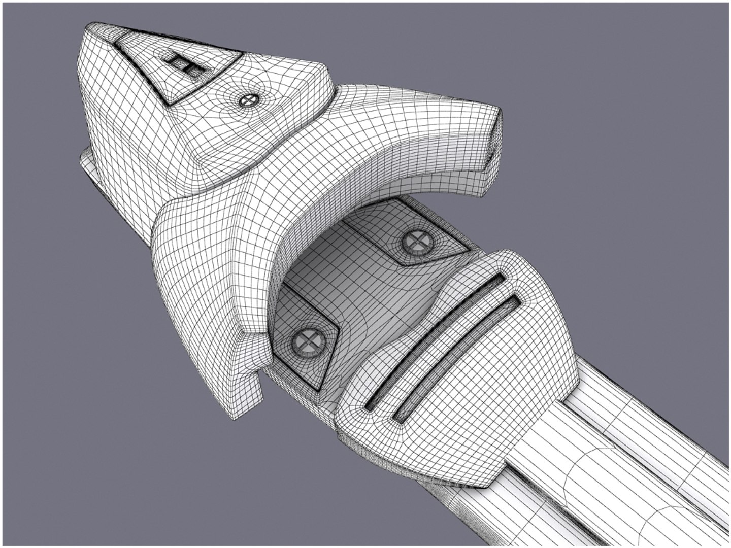 Ski Binding Mechanism 3d Model