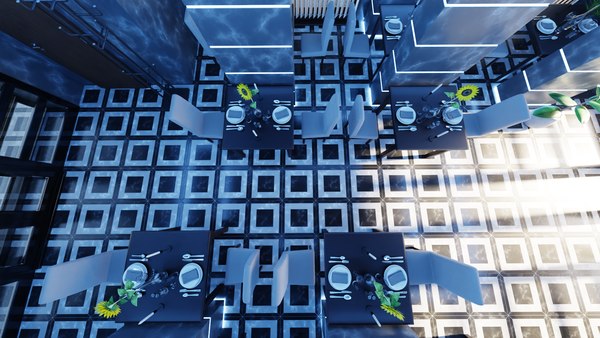 Restaurant Diner 3D model - TurboSquid 1978025