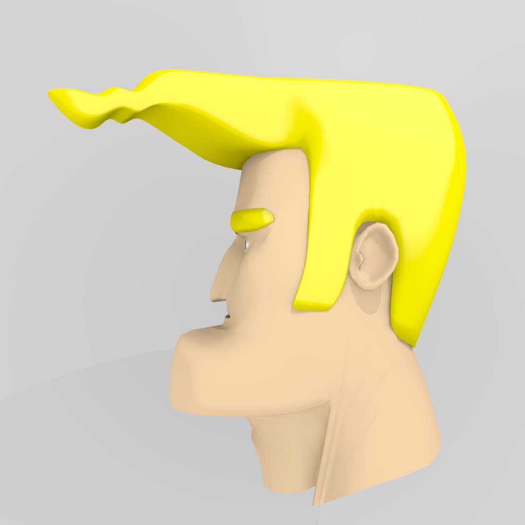 Cartoon Head Rigged X Free