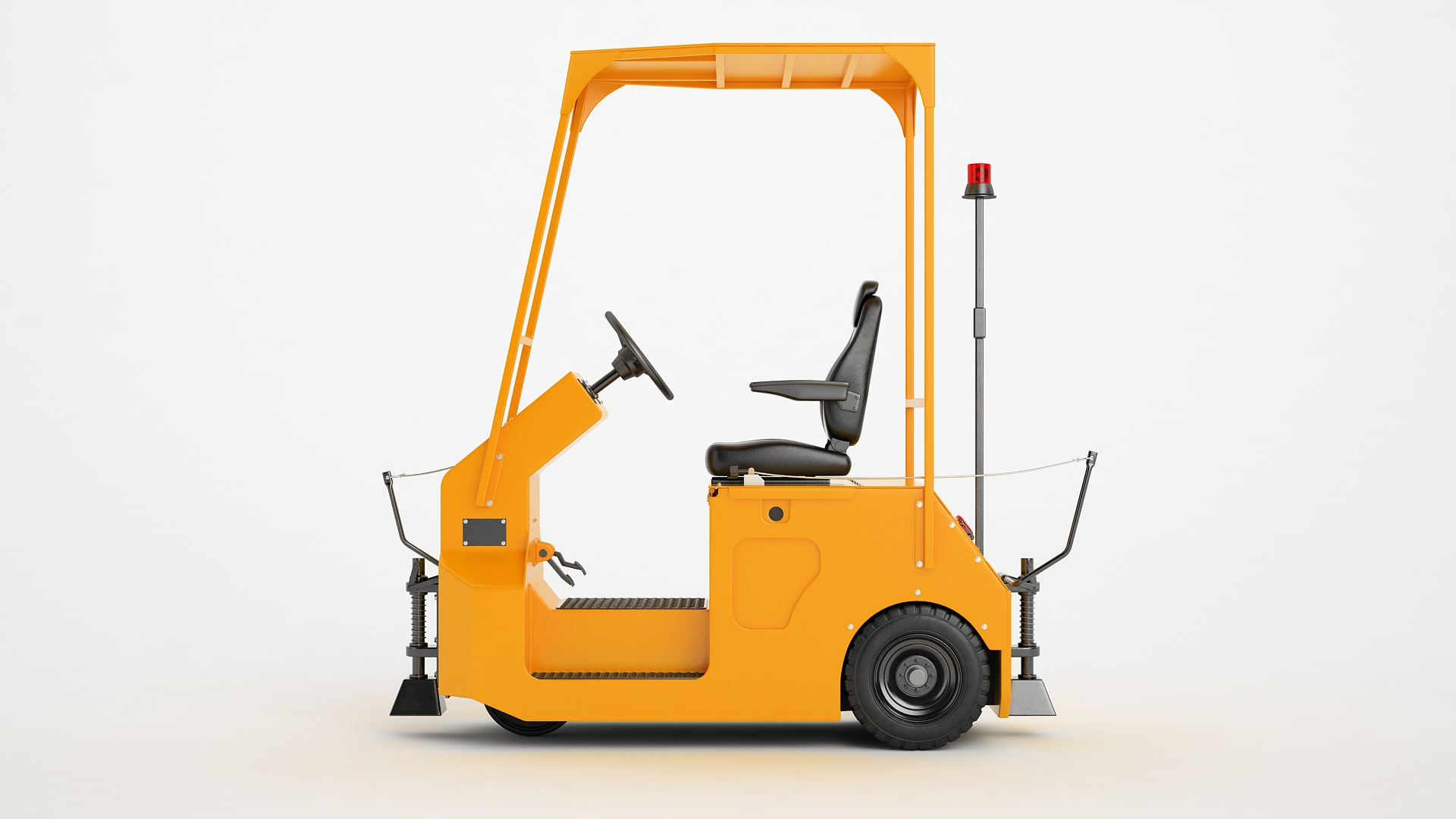 3D Electric Industrial Tugger 04 - TurboSquid 1732800